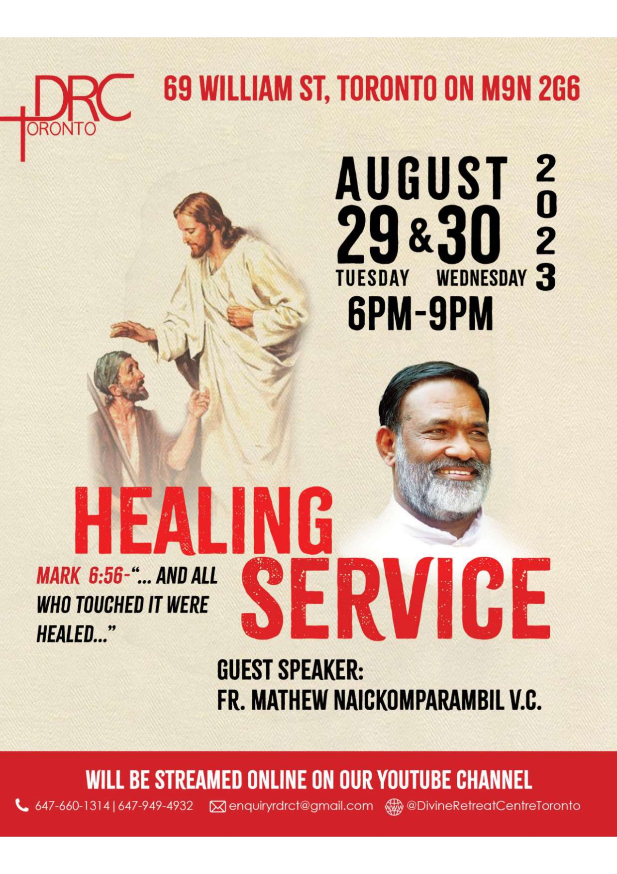 Archdiocese of Toronto - Physical Healing Retreat